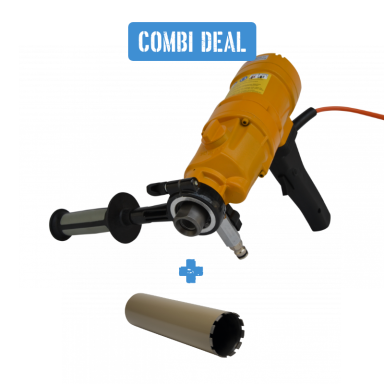 WEKA DK16 handboormachine + 5 Thoma ONE diamantboren - Thomaboor